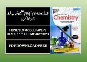 SLO Based Model Papers FBISE 2025 Physics Class 9 Download